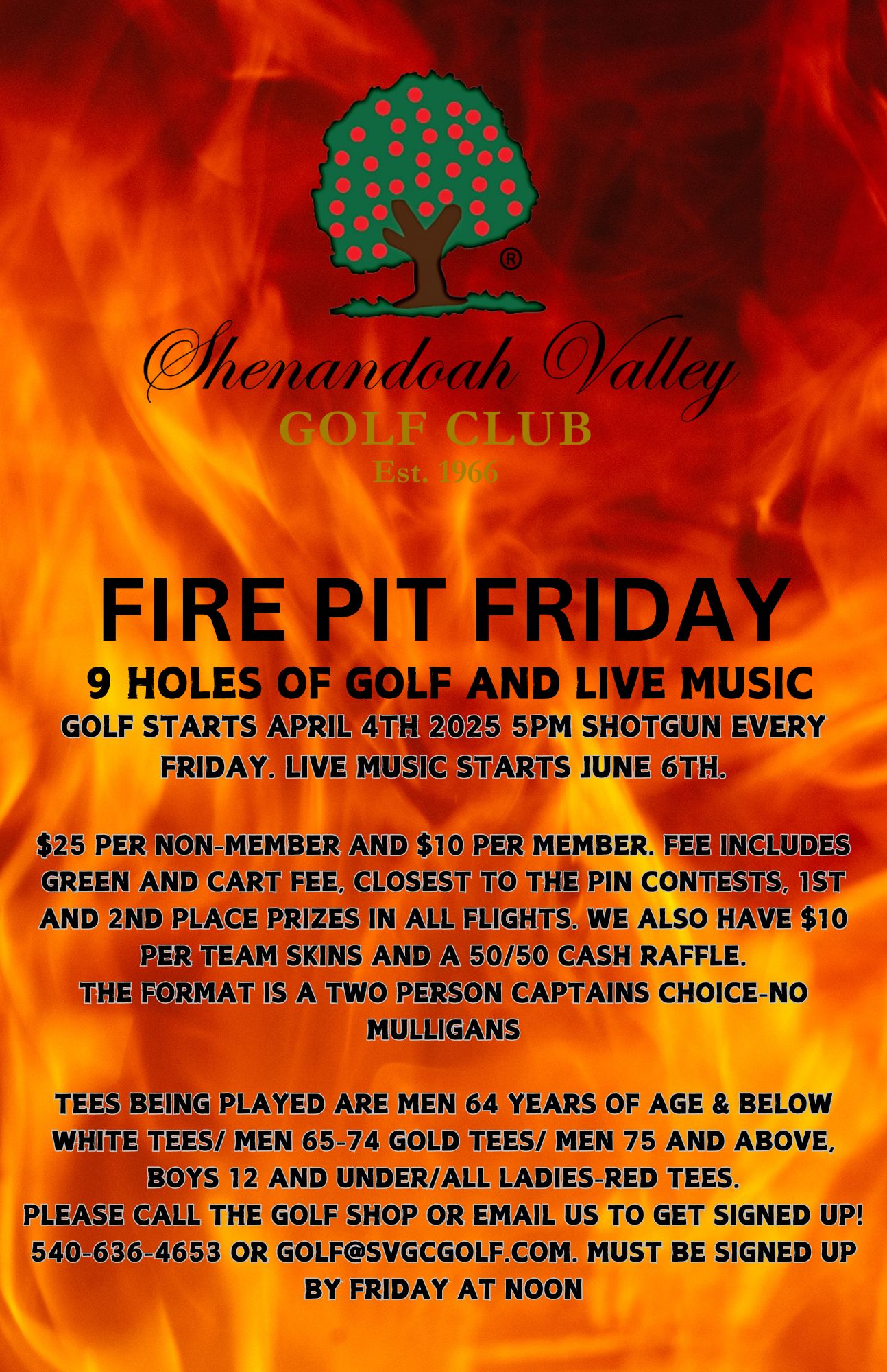 Fire Pit Friday - Shenandoah Valley Golf Club